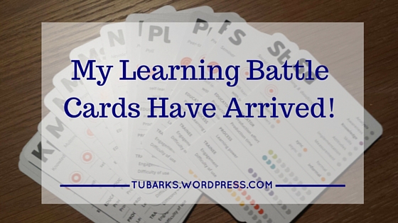 My Learning Battle Cards Have Arrived! | Tubarks - The Musings of Stan ...