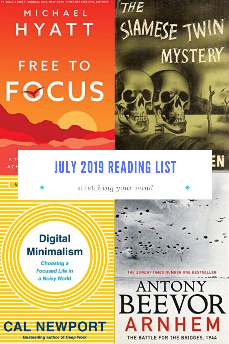 July 2019 Reading List | Tubarks - The Musings of Stan Skrabut