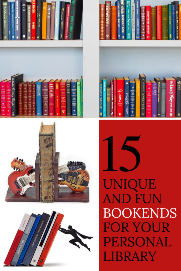 15 Unique and Fun Bookends for Your Personal Library | Tubarks - The ...